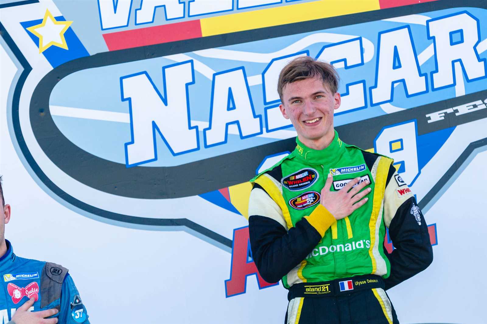 Ulysse Delsaux's first NASCAR victory - Official Site Of NASCAR